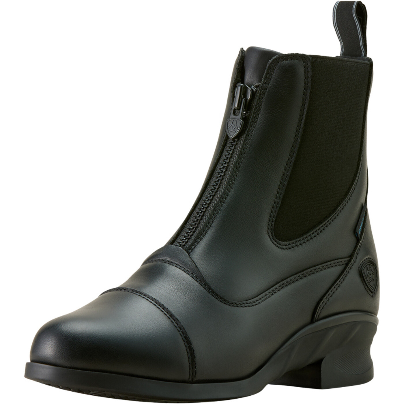 2025 Ariat Womens Heritage Zip Waterproof Paddock Boot 10063862 - Black - Womens | The Drillshed